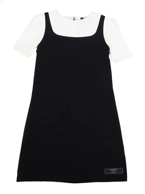 Balmain Knit Dress - Red
