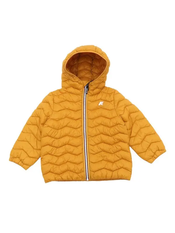 K-WAY Hooded Piumino Jacket - Yellow