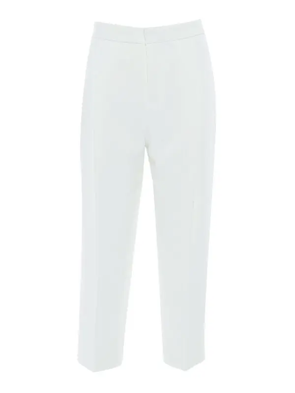 Elisabetta Franchi Elegant Trousers - White