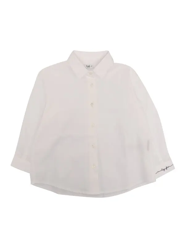 IL GUFO Long Sleeve Shirt - White