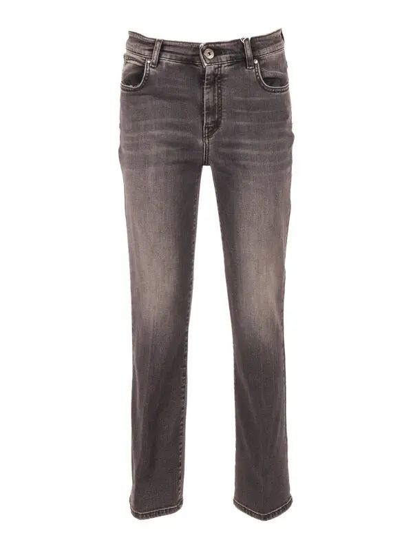Max Mara Rapallo Denim Pant - Red