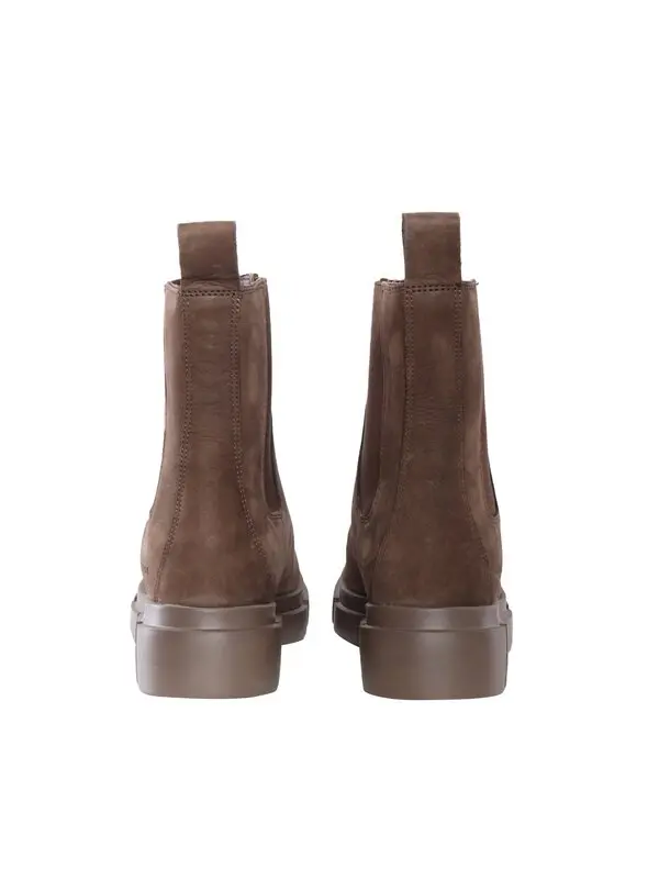SUMMERY COPENHAGEN Nabuc Chelsea Boot - Red