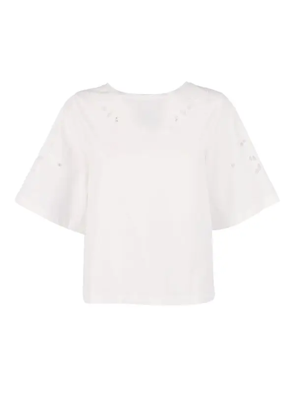 Max Mara Targa Body Top - White
