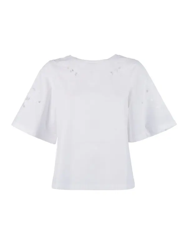 Max Mara Targa Body Top - White