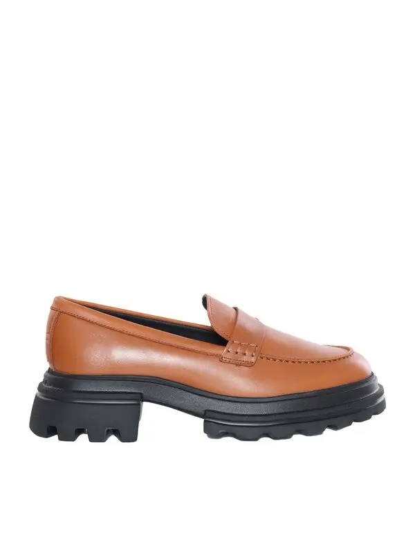 Hogan H674 Moccasins - Red