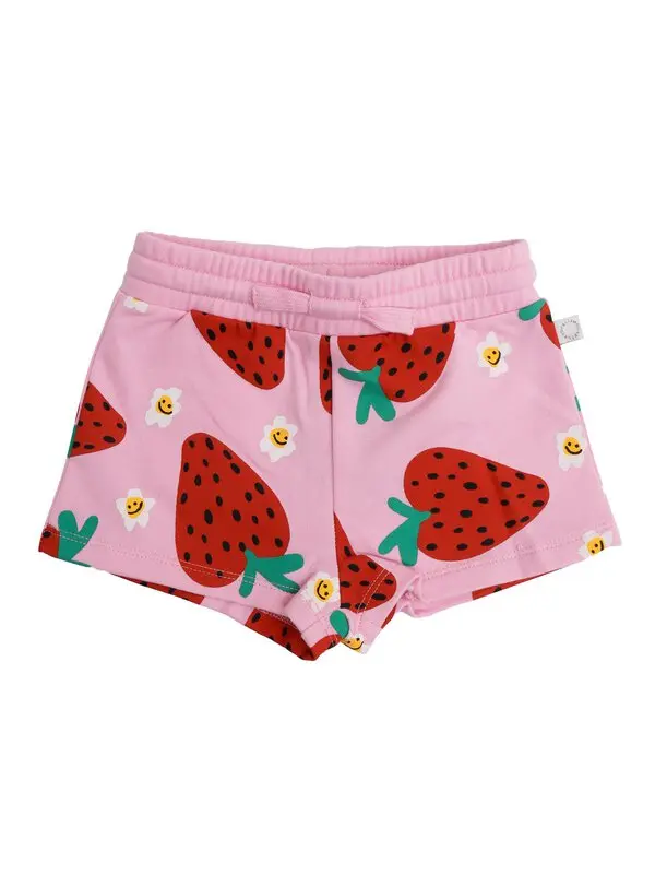 Stella McCartney Jersey Bermuda Shorts - Red