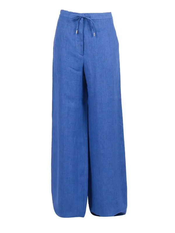 Max Mara Pelota Long Trousers - Blu