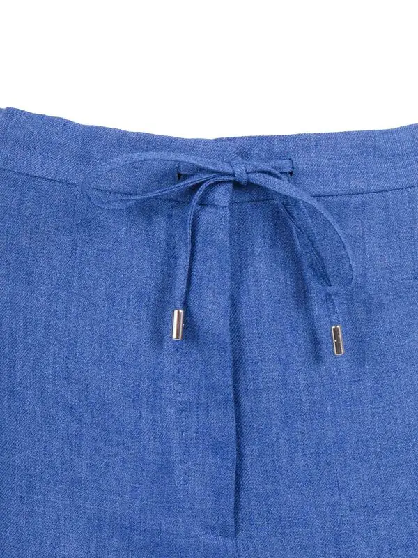 Max Mara Pelota Long Trousers - Blu