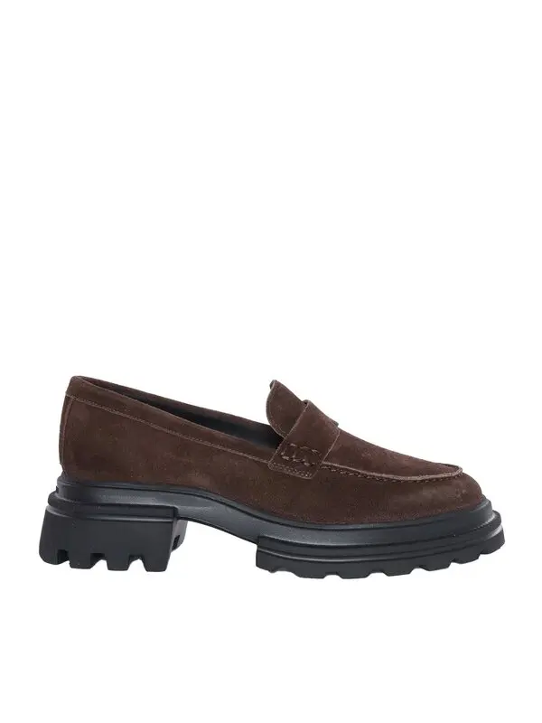 Hogan H674 Moccasins - Red