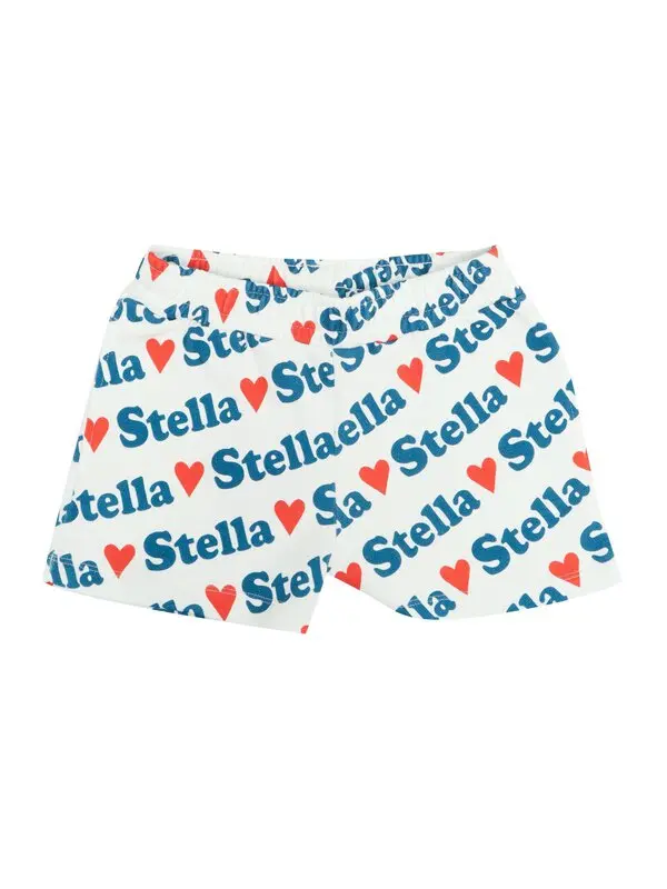 Stella McCartney Jersey Bermuda Shorts - White
