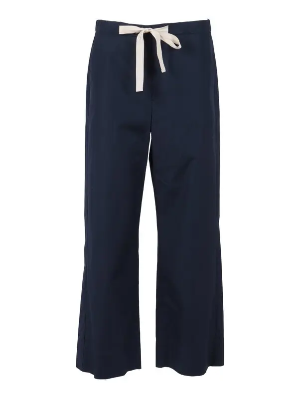Max Mara Lungo Argento Trousers - Blu