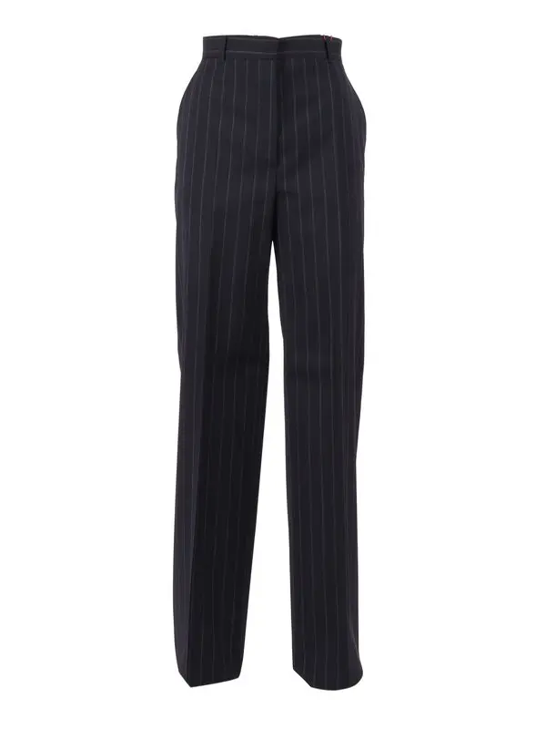Max Mara Enfasi Long Trousers - Blu