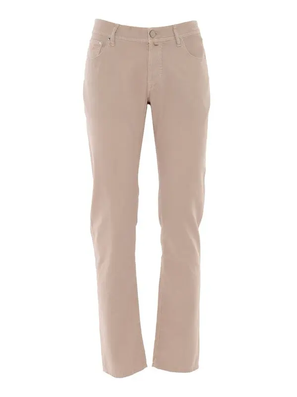 Jacob Cohen Slim Fit Nick Pants - Red