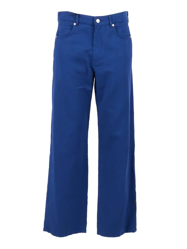 Max Mara Lungo Onorata Trousers - Blu