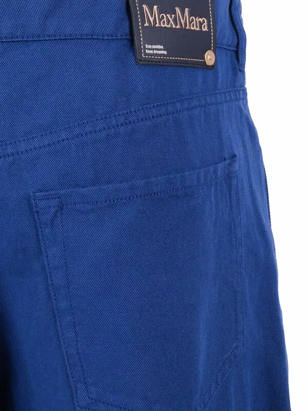 Max Mara Lungo Onorata Trousers - Blu