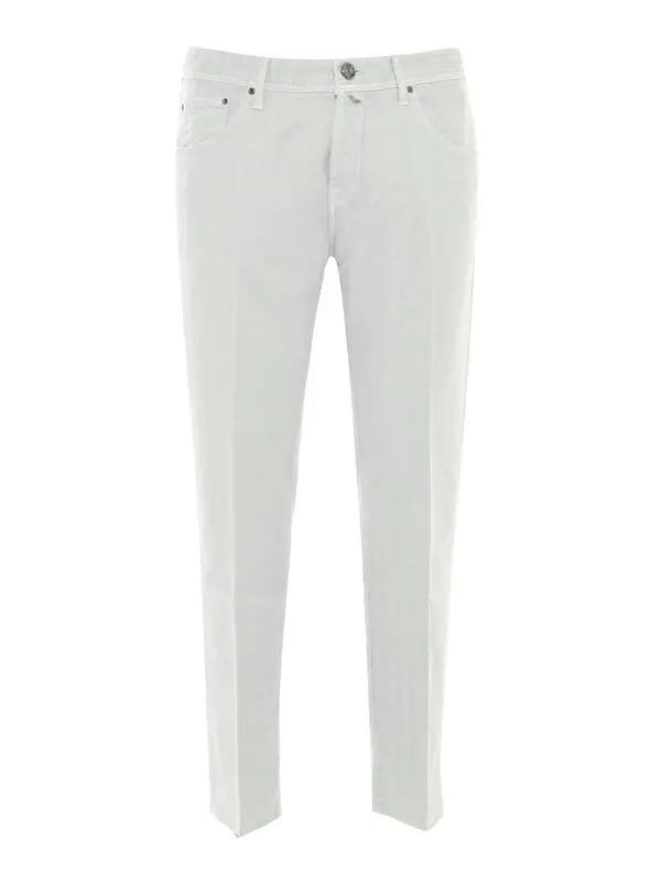 Jacob Cohen Slim Cropped Carrot Pant - Other