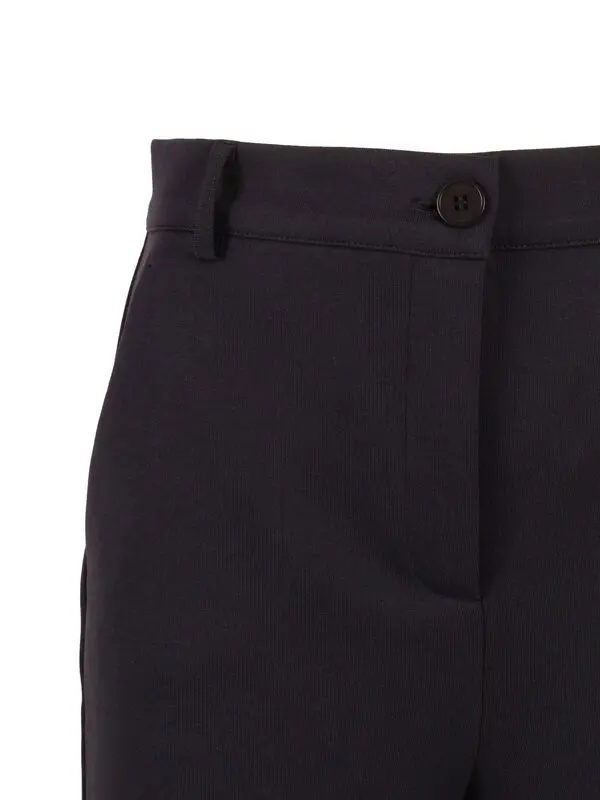 Max Mara Abano Jersey Trousers - Blu