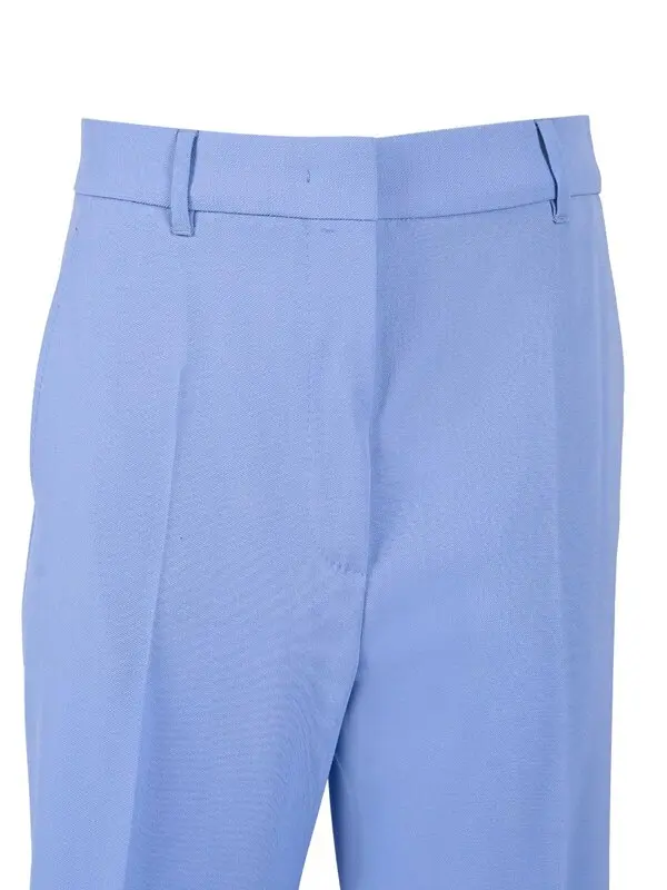 Max Mara Quasar Long Trousers - Blue