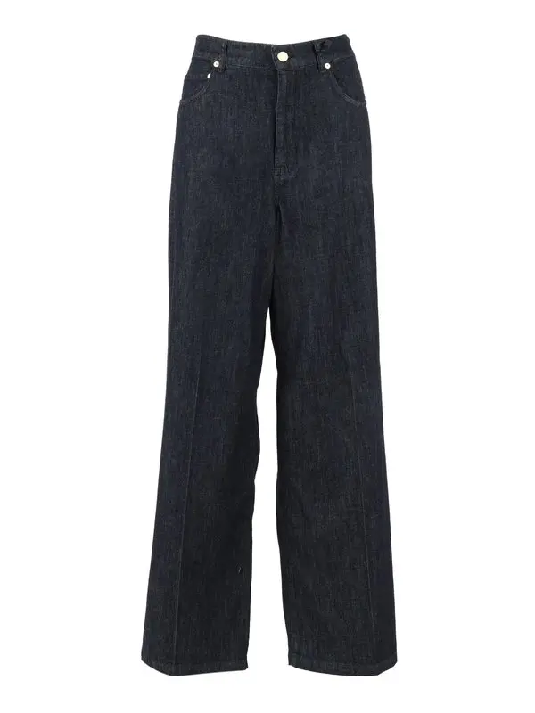 Max Mara Lavinia Denim Pant - Blu