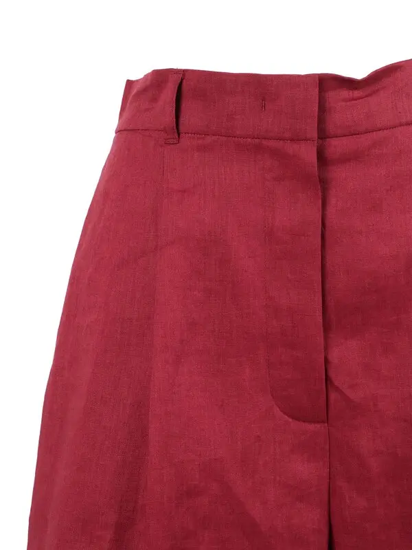 Max Mara Caravan Short Pants - Red