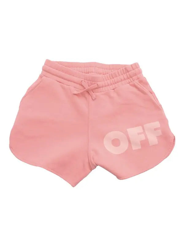 Off-White Garment Dyed Bermuda Shorts