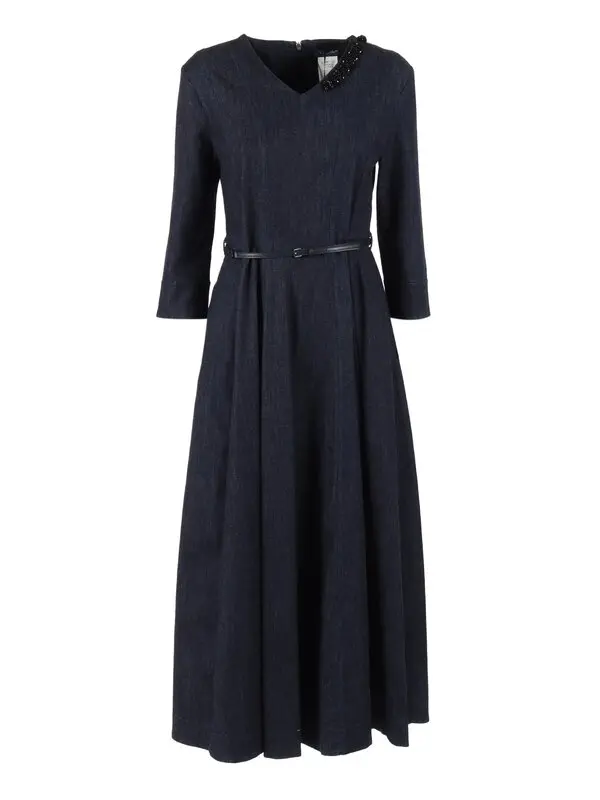 Max Mara Abito Vela - Blu