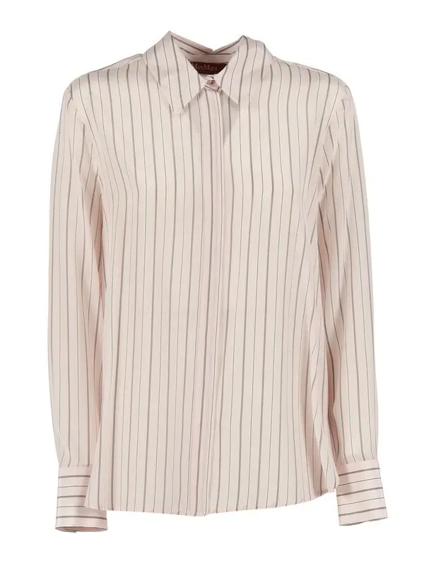 Max Mara Flirt Camicia - Red