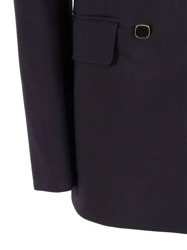 Max Mara Riviera Jersey Jacket - Blu