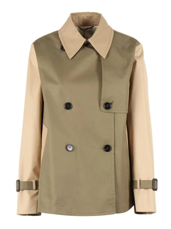 Max Mara Impermeabile Biglia - Green