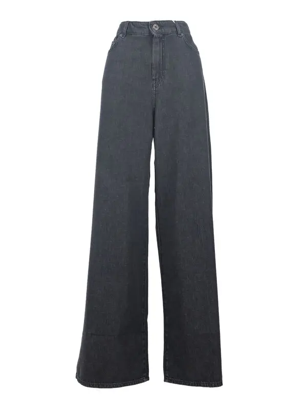 Max Mara Vega Denim Pantalone - Red