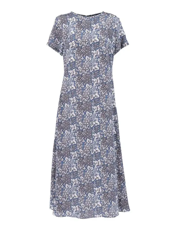 Max Mara Crespo Abito - Blue