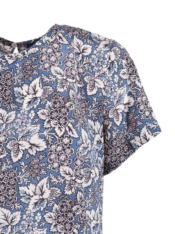 Max Mara Crespo Abito - Blue
