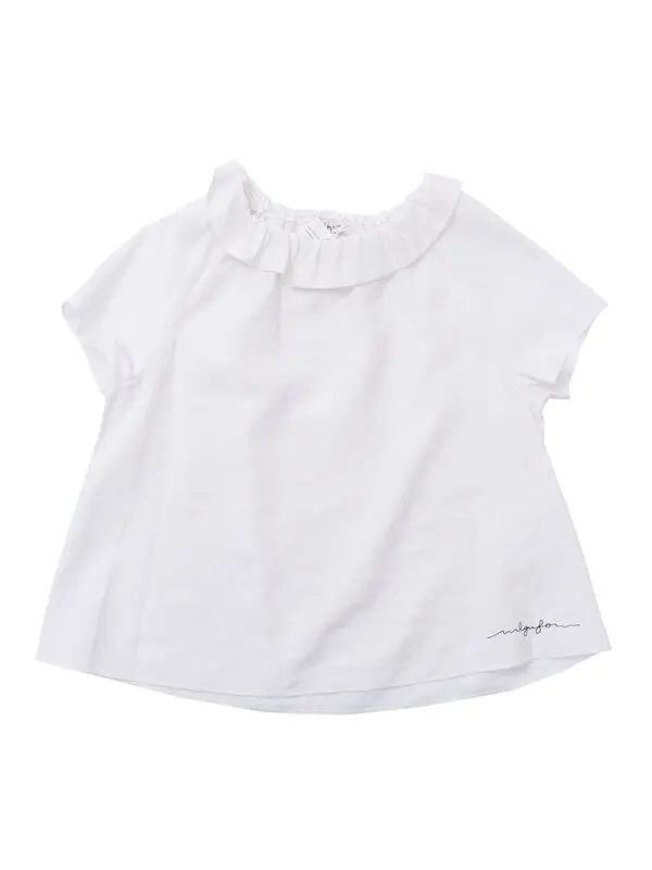 IL GUFO Short Sleeve Shirt - White