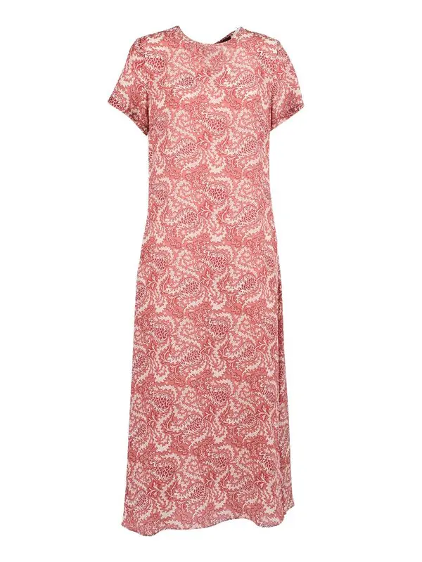 Max Mara Crespo Abito - Red