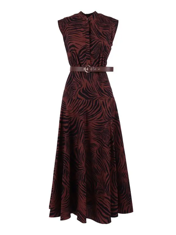 Max Mara Abito West Dress - Red