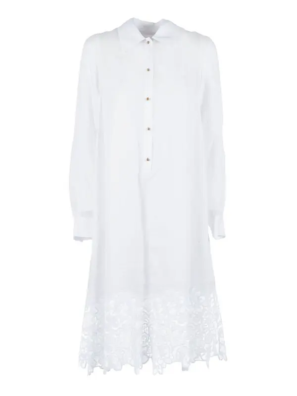 Max Mara Abito + 1 Pezzo Mela - White