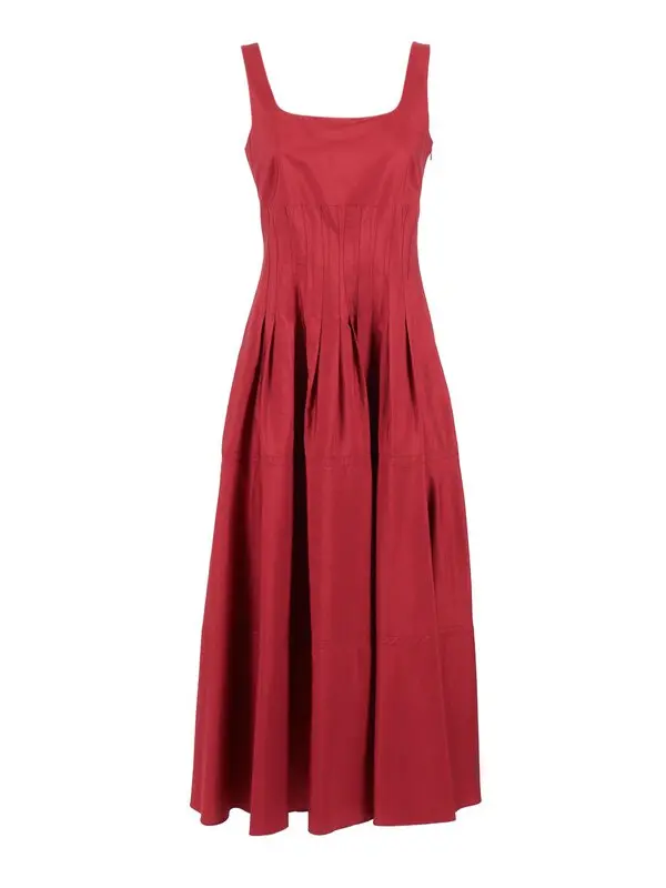 Max Mara Feltre Abito - Red