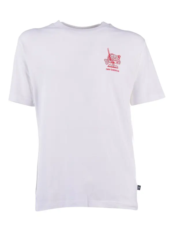 NEW BALANCE Ramen Graphic T-shirt - White