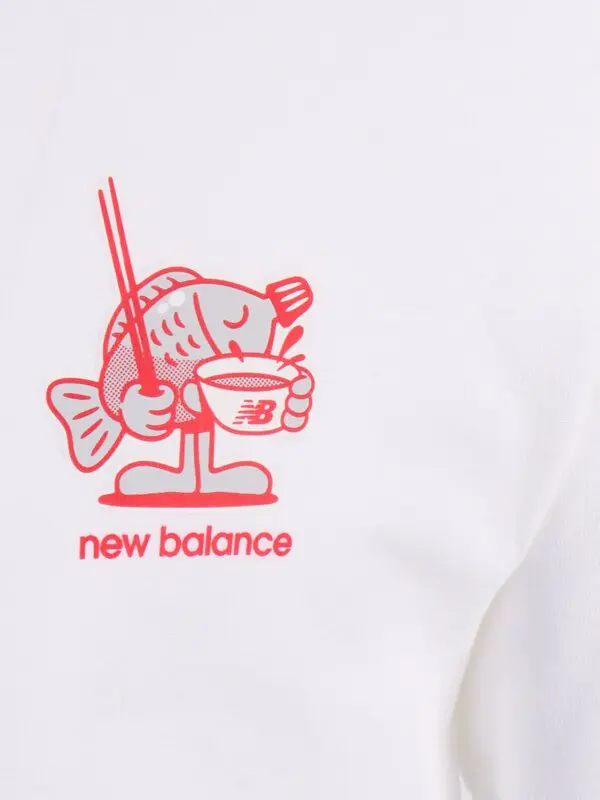 NEW BALANCE Ramen Graphic T-shirt - White