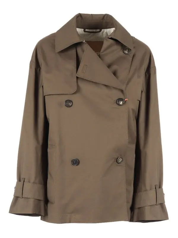 Max Mara Zeno Rain Coat - Green