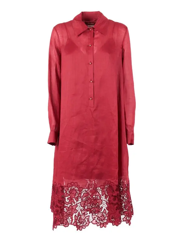 Max Mara Mela Dress - Red