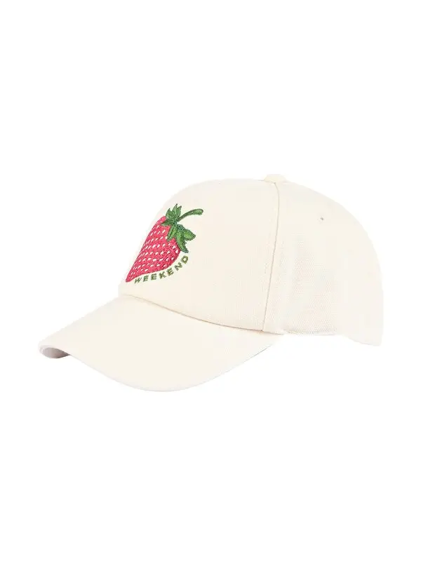 Max Mara Gufo Cap - White