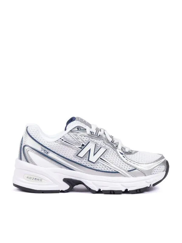 NEW BALANCE Lifestyle Tier 1 Synthetic Mesh Sneaker - White