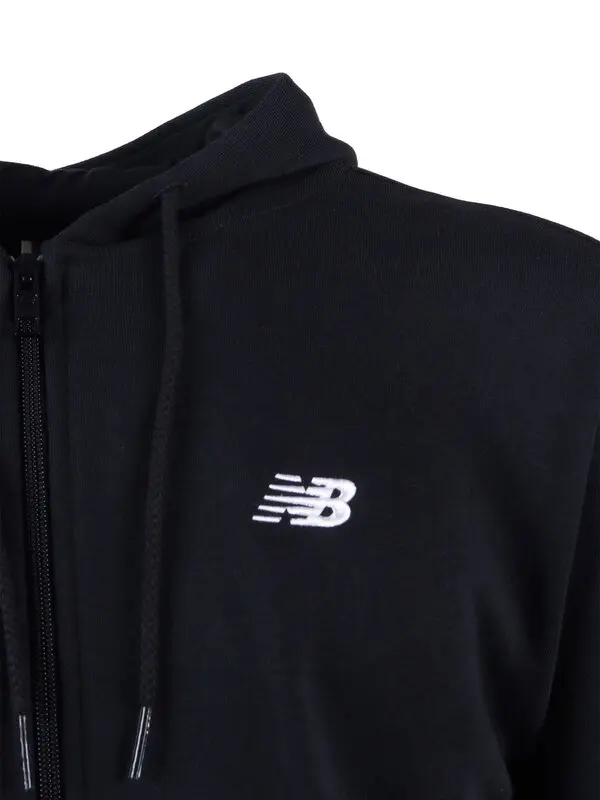 NEW BALANCE Sport Essentials Logo French Terry Full Zip - Red