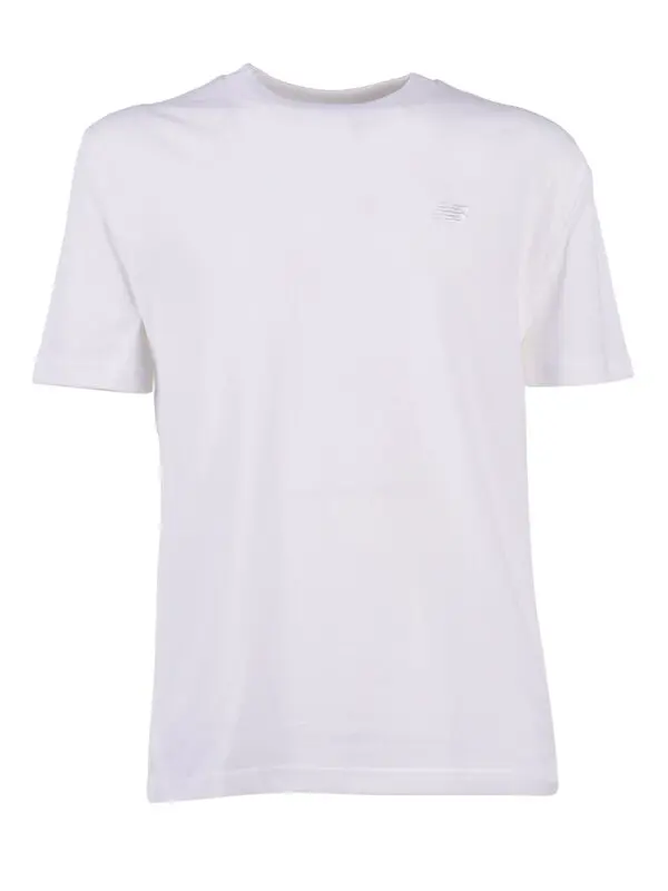 NEW BALANCE Athletics Cotton T-shirt - White