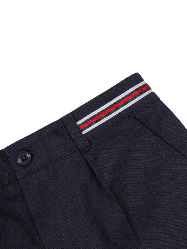 Gucci Light Cotton Canvas Bermuda Shorts