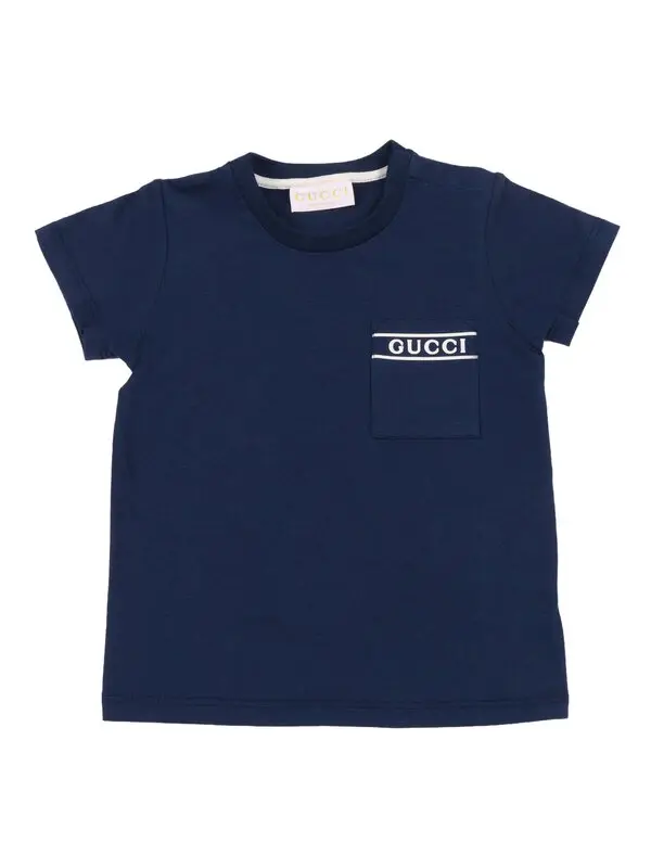 Gucci Jersey T-shirt - Blu