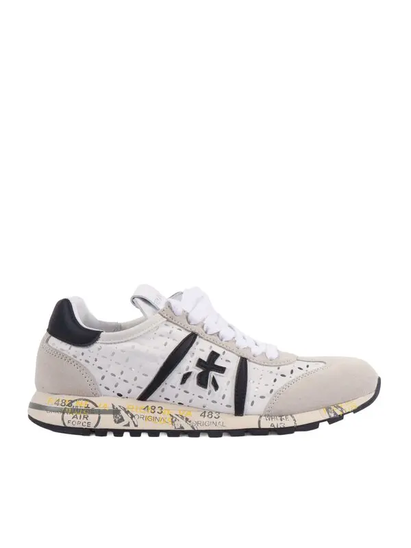 PREMIATA WHITE Lucyd Off Sneakers