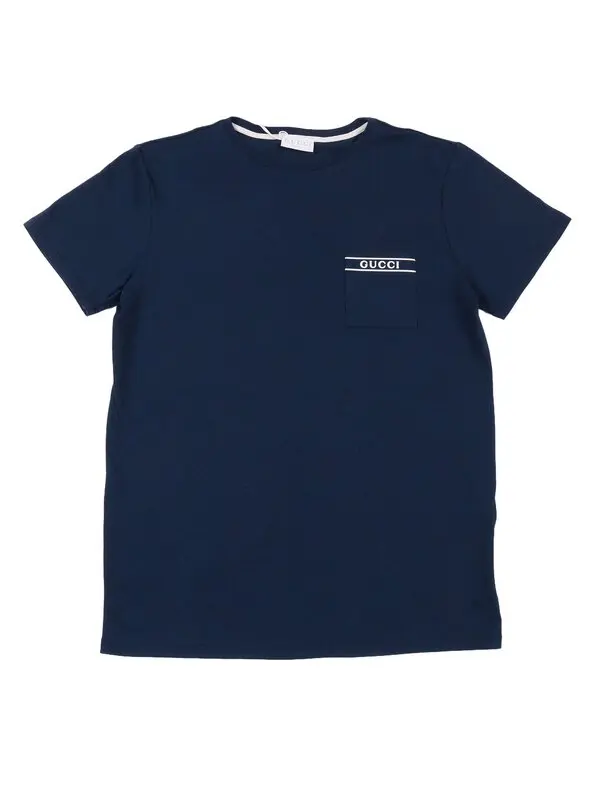 Gucci Jersey T-shirt - Blu