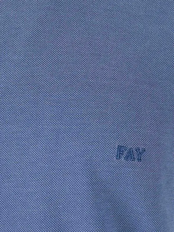 FAY Frosted Piquet T-shirt